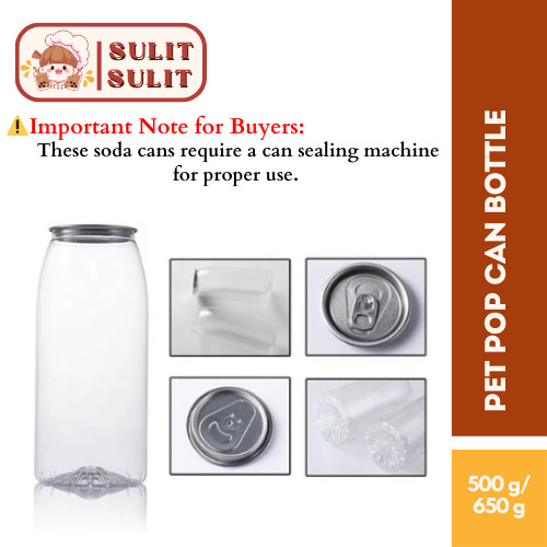 PET Pop Soda Can 650ml/500ml/ PET Pop Can / Plastic Pop Can Sealable ...