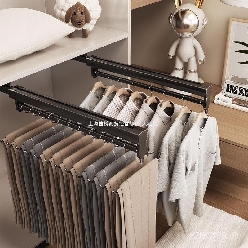 Foldable Home Use Pull-out Wardrobe Top-mounted Telescopic Sliding ...
