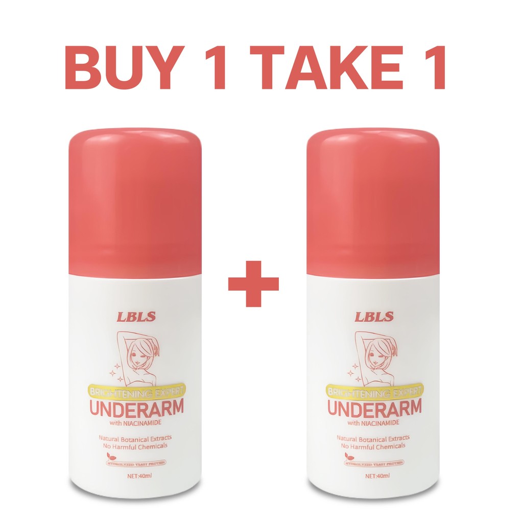 【BUY 1 TAKE 1】LBLS Whitening Underarm Dry Deodorant Roll-on Underarm ...