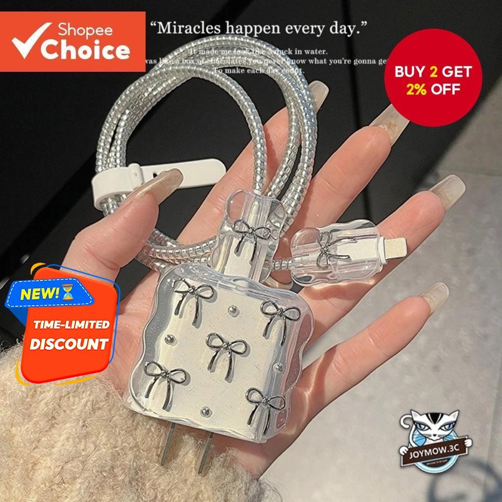 New "Heart" Style Transparent Charger Protective Case for iP 18W 20W ...