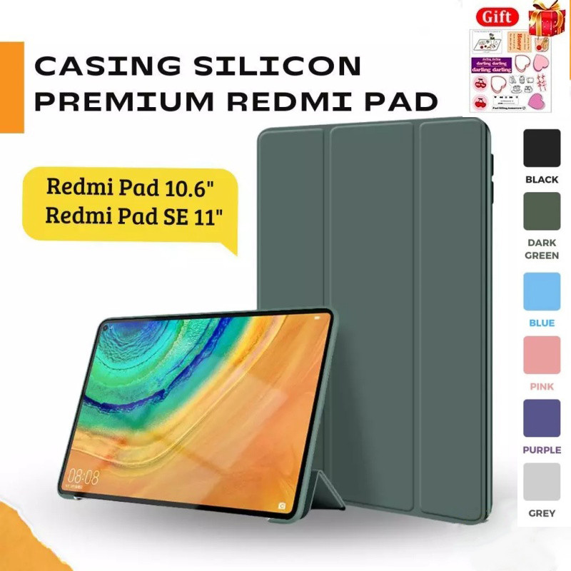 Casing Xiaomi Redmi Pad SE 11 Inch / Case Redmi Pad 10.61 TPU Magnetic ...