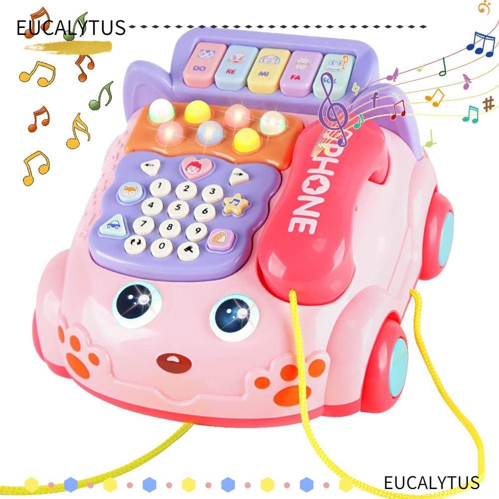 EUCALYTUSPH Phone Car Toys, Multifunctional Children Early Learning ...