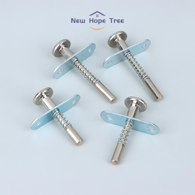 NTPH 2pcs Plunger Latches Spring-Loaded Door Lift Adjustment Rod Latch ...