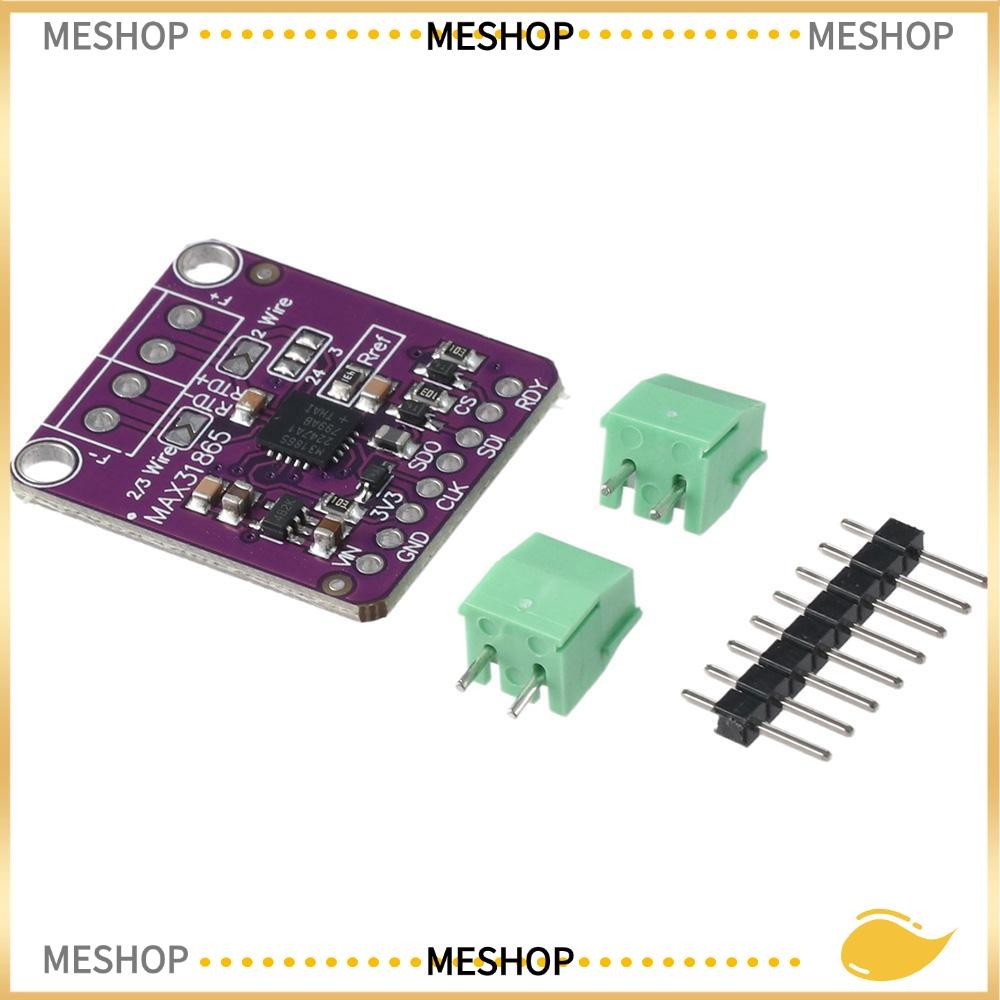 MESHOPPH Amplifier Module for Arduino, PT100-PT1000 3.3V/5V RTD Temperature Thermocouple Sensor ...