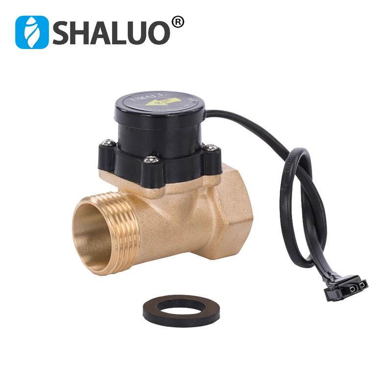 HT800 1 Inch Water Flow Sensor Switch Liquid Booster Solar Heater ...