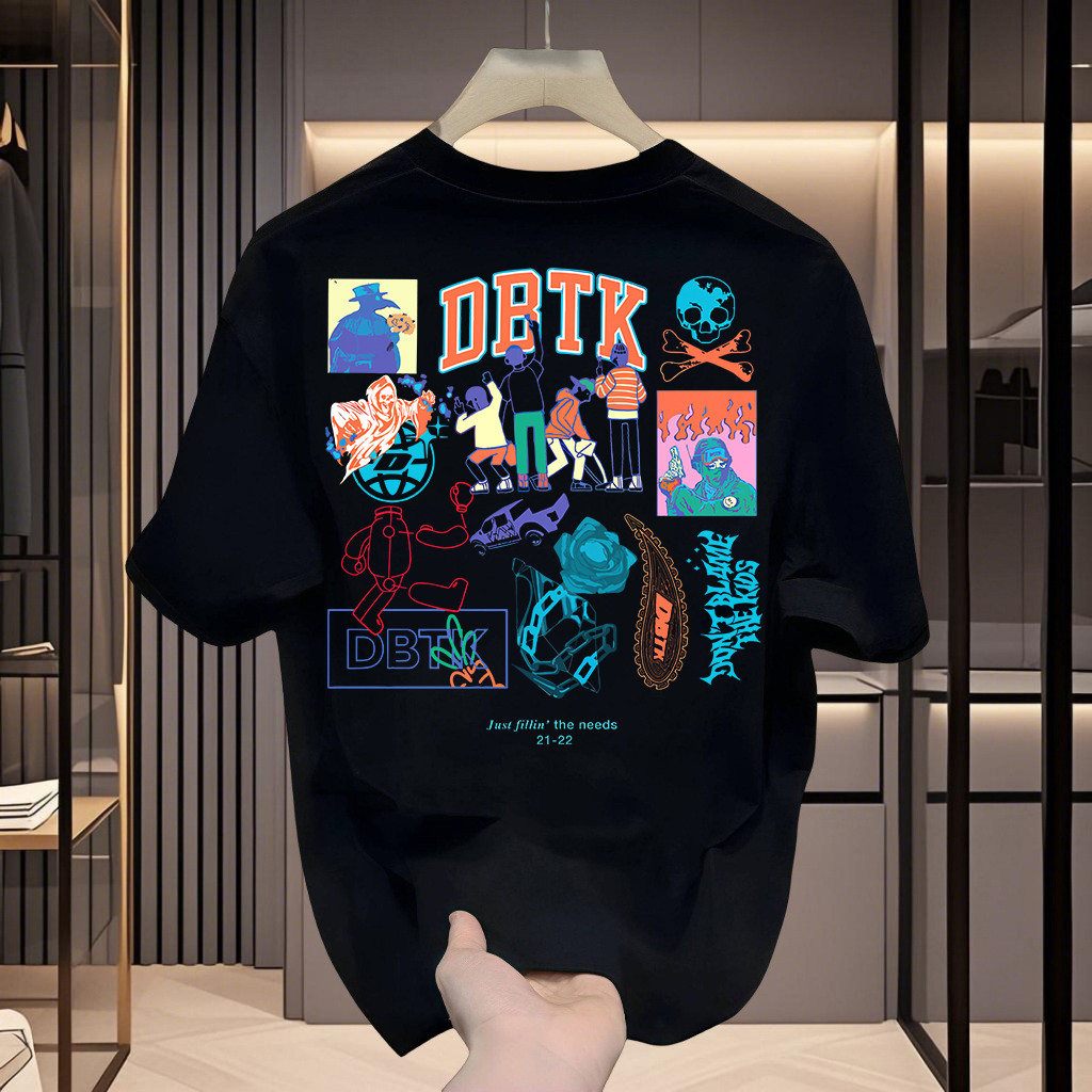 DBTK shirt unique style fashionable cotton printed T-shirt | Shopee ...