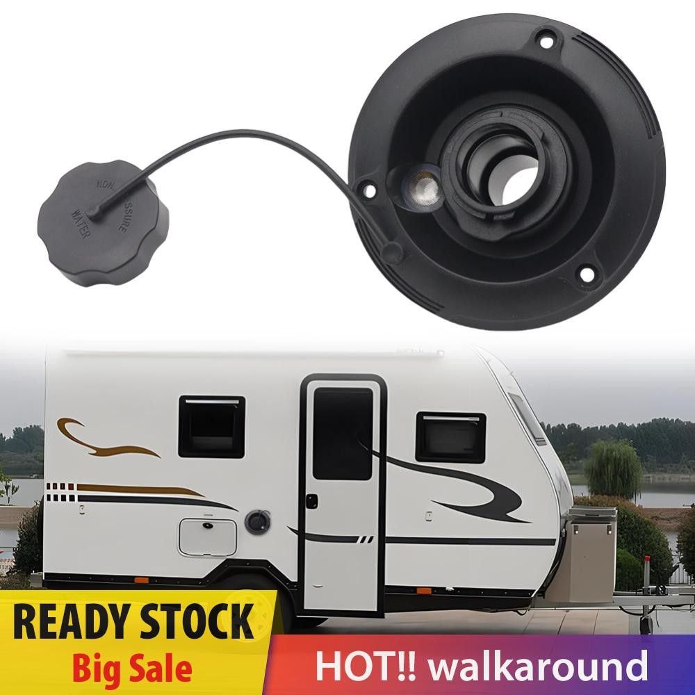 Plastic Gravity Fresh Water Fill Hatch Inlet for RV Camper Trailer ...