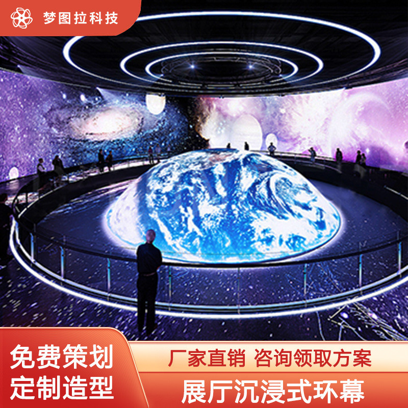 Holographic Immersive Projection5D Ring Screen Projection Multimedia ...