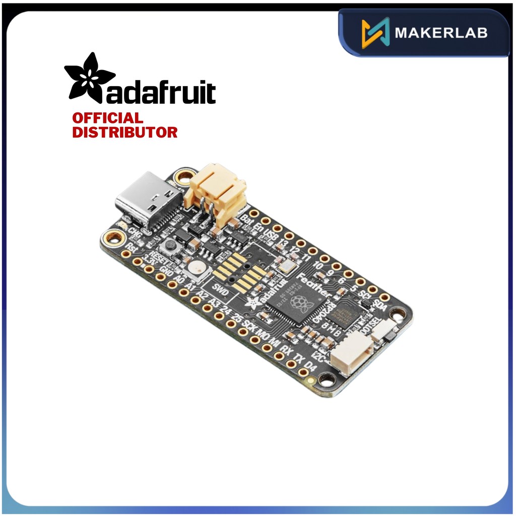 Adafruit Feather RP2040 Microcontroller based on RP2040 Chip | Shopee ...