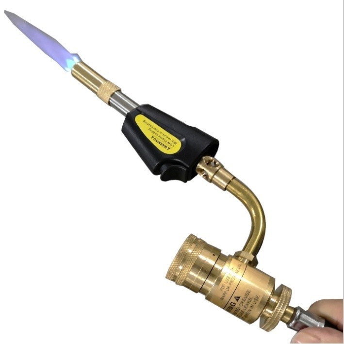 MAPP Gas Torch Blowing flame gun with igniter butane automatic ignition ...