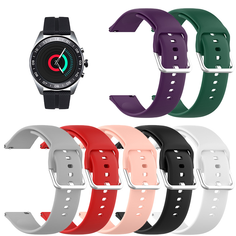 For LG Watch W7 Watch Strap Reverse Buckle Strap Silicone Strap ...