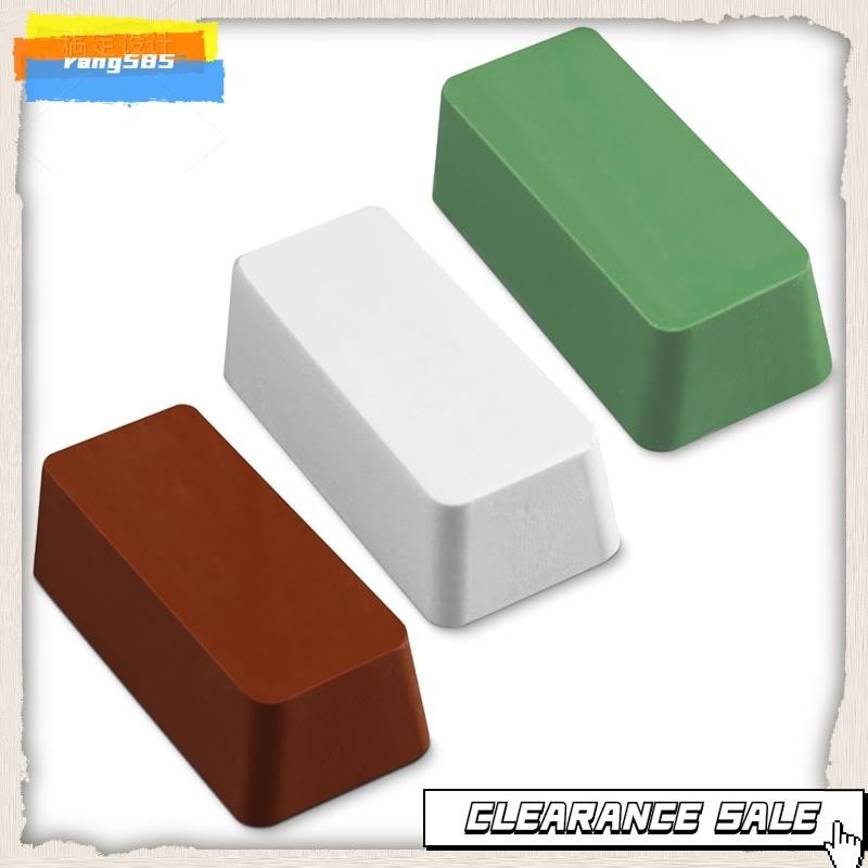 3Pcs Buffing Polishing Compound Kit, Metal 12 Oz - Red Jewelers Rouge ...