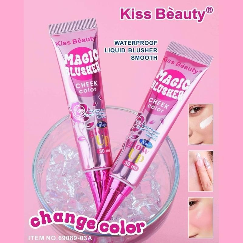 Miss coco Magic blusher color changing liquid blush on waterproof long lasting 30ml | Shopee ...