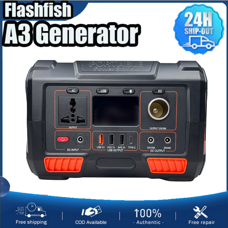 Solar Generator Portable Power Bank 300W Multi-function Portable Power ...