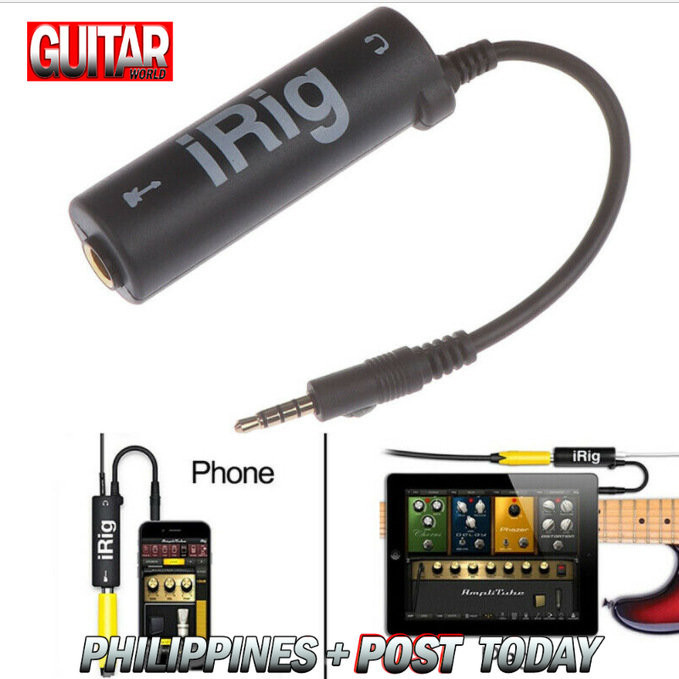 iRig Guitar link cable adapter AMP audio Interface Converter iRig ...