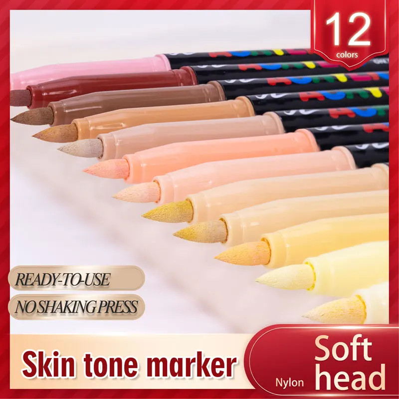 Guangna-soft-headed acrylic marker for crafts, graffiti, water ...