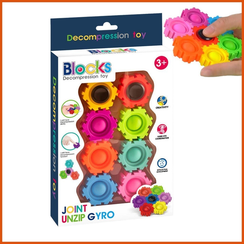Sensory Fidget Toys Fidget Concentration Toy Assembleable Hand Fidget ...