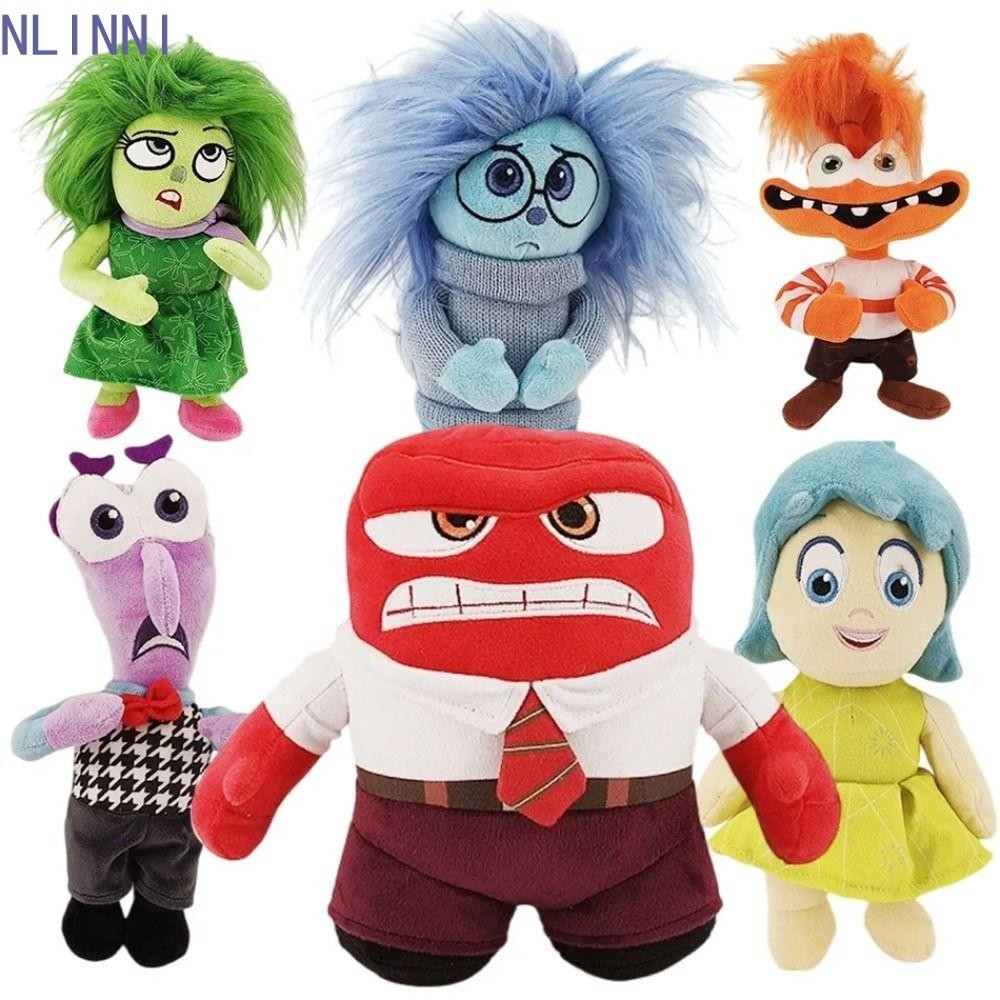 NLINNI Movie Inside Out 2 Plush Toys, Cartoon Movie Collection Inside ...