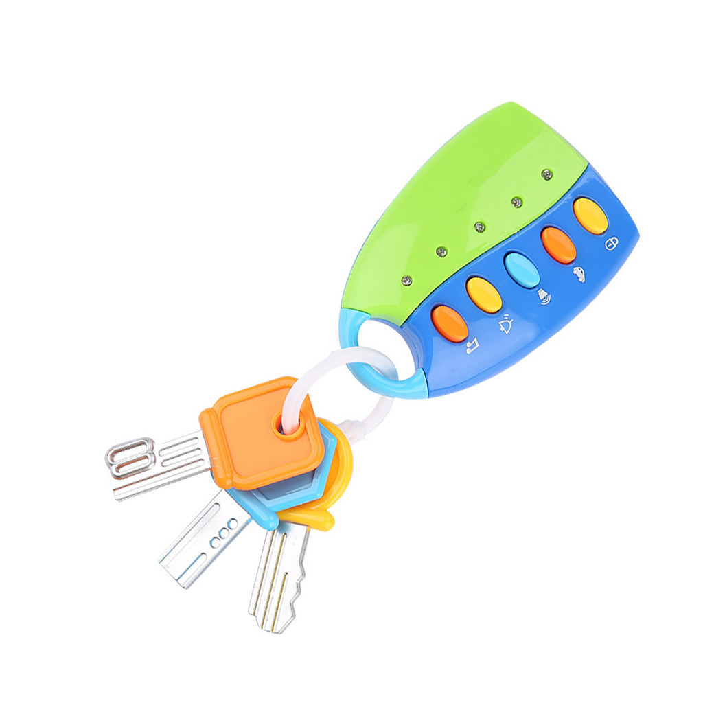 Baby Toy Smart Key Remote Car Control Musical Pretend Play for Kids ...