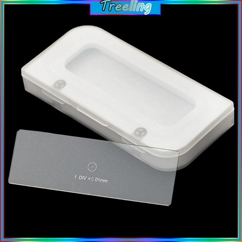 Treeling Micrometer Microscope Calibration Slide Ocular Reticle ...