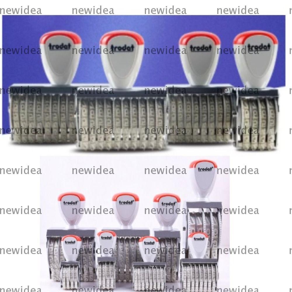 NEWIDEA Number Stamp, 3 ,4 , 5, 6, 8, 10, 12,or 14 Digits Personalized ...