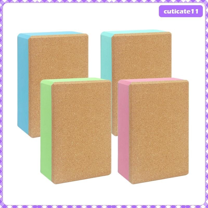 [Cuticate1] EVA Cork Block High Density Block Lightweight Exercise for ...