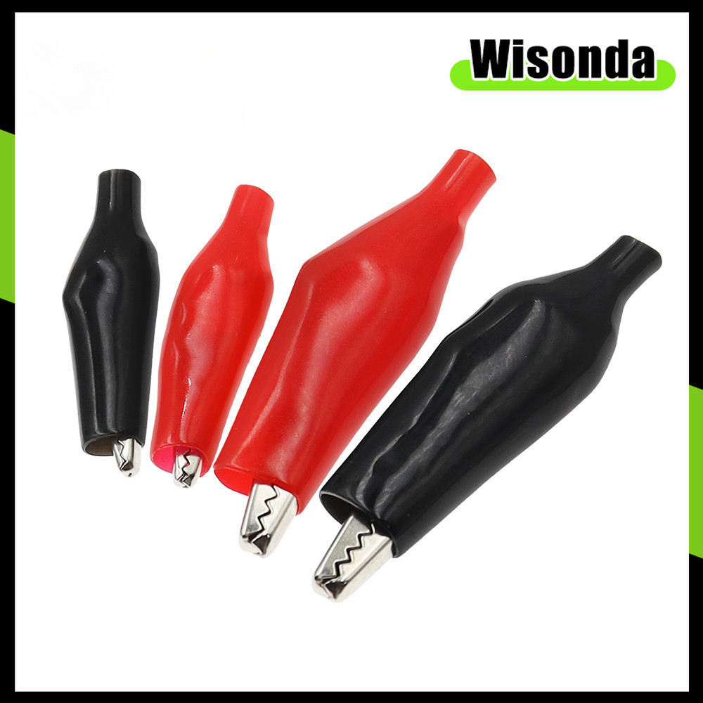 【5PCS/LOT】28MM 35MM 45MM Metal Alligator Clip Crocodile Electrical ...