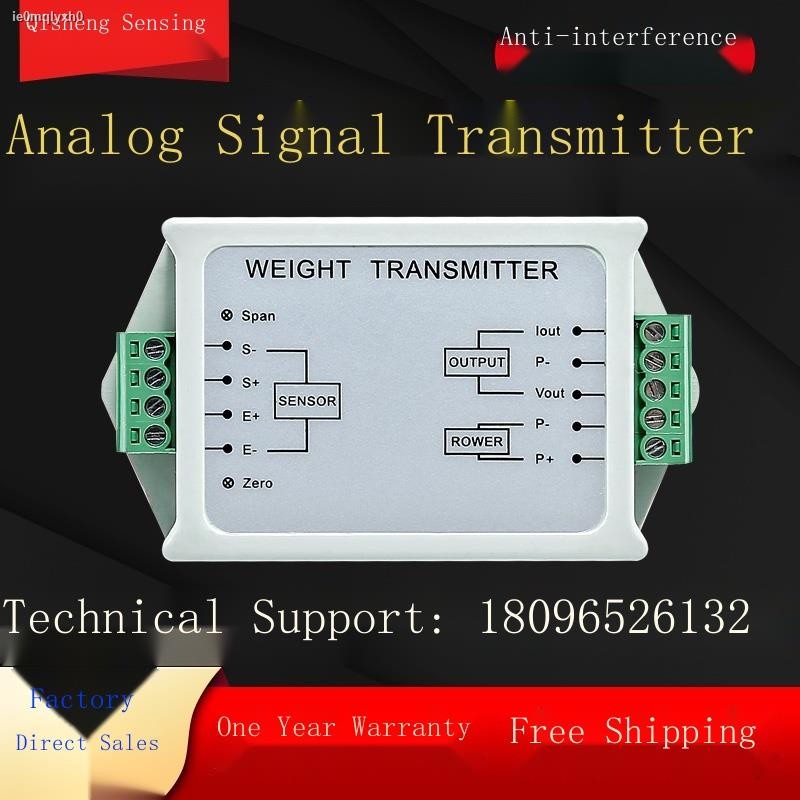 Analog 0-10v load cell transmitter signal amplifier 0-5v voltage ...