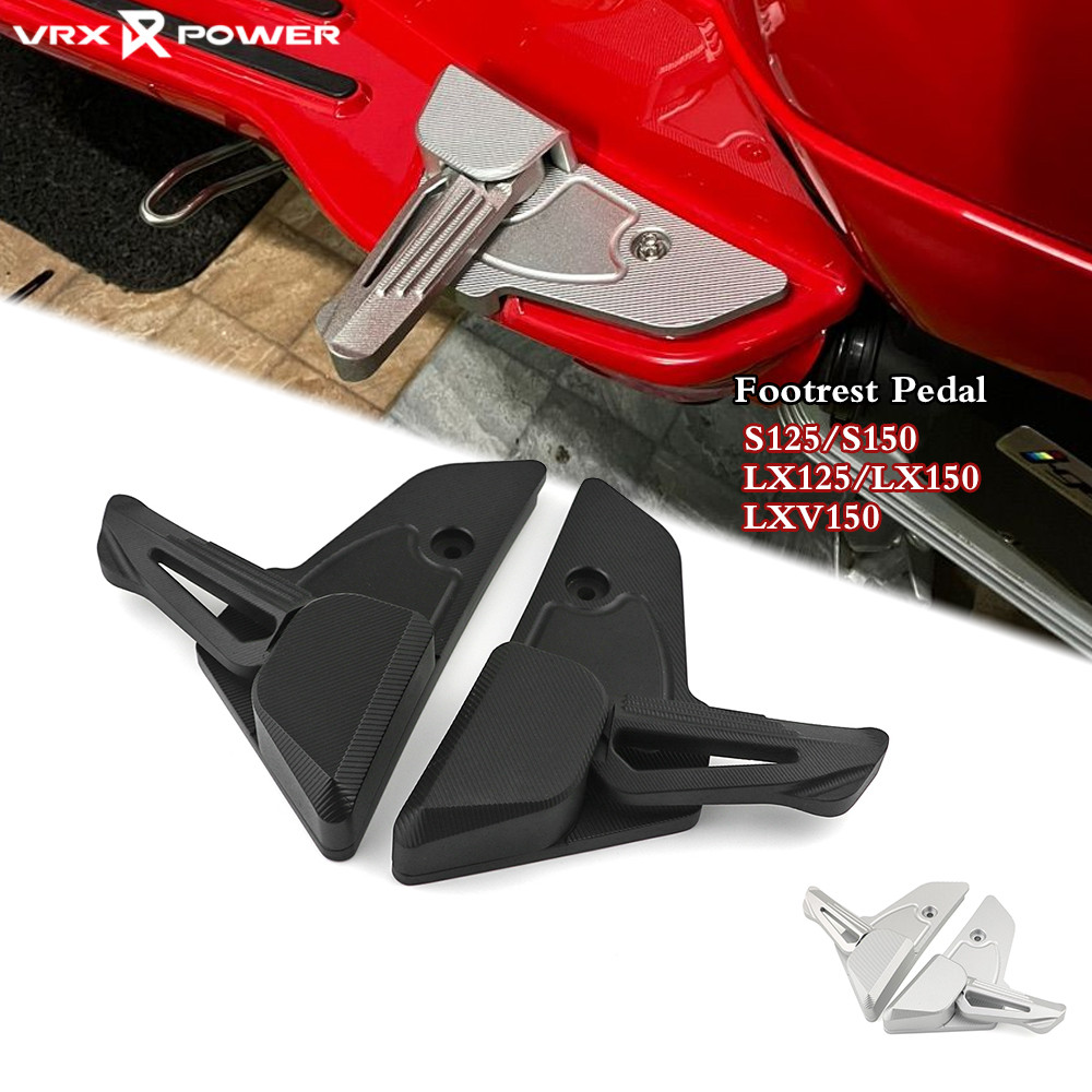 Foot Step Pedal for Vespa S125 LX125 i-Get 3vie Scoote Passenger ...
