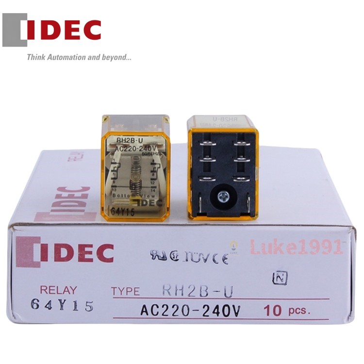 IDEC Intermediate Relay RM2S-UL/RH2B-UL/RY4S-UL/RH4B-UL/RM2S-U/RH2B-U ...