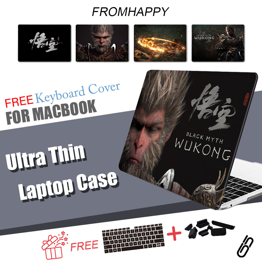 Black Myth WUKONG Printed Laptop Case For Apple 2023 Macbook Air 15 M2 ...