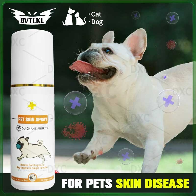 Pet spray for dog skin disease 100 ml anti tick and flea for dogs and ...