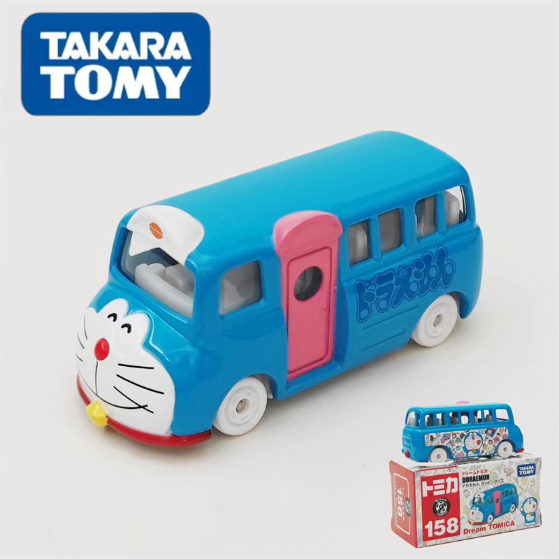 Genuine Doraemon Bus Model Car Boy Toy Car Collection Car Model ...