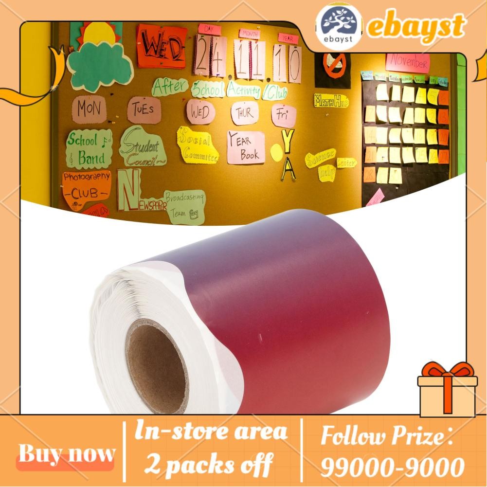Ebayst Poster Board Borders 20m Bulletin Decorative Gradient Trim with ...