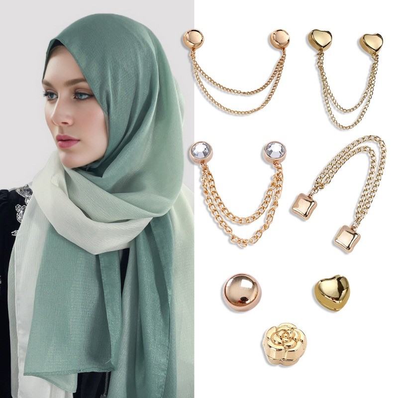 Full Range of Gold Magnetic Buckles, Various Styles of Muslim ...