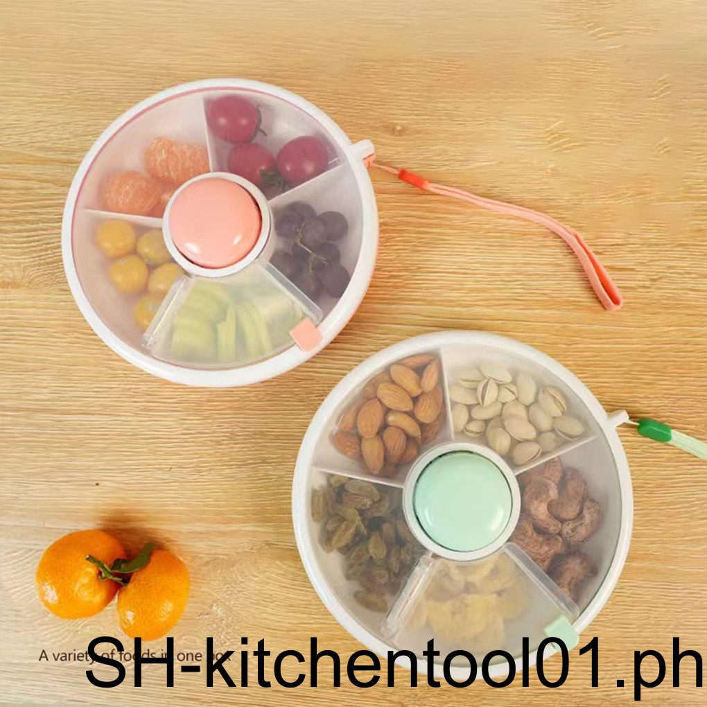 Fun Rotating Snack Box Enjoy Multiple Foods In One Box 2.Multiple Foods ...