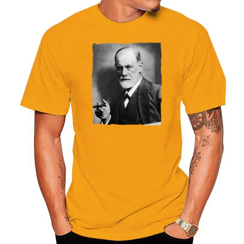 Print T-shirt Mens Summer Freud Sigmund Freud H Men T-shirt Celebrity ...