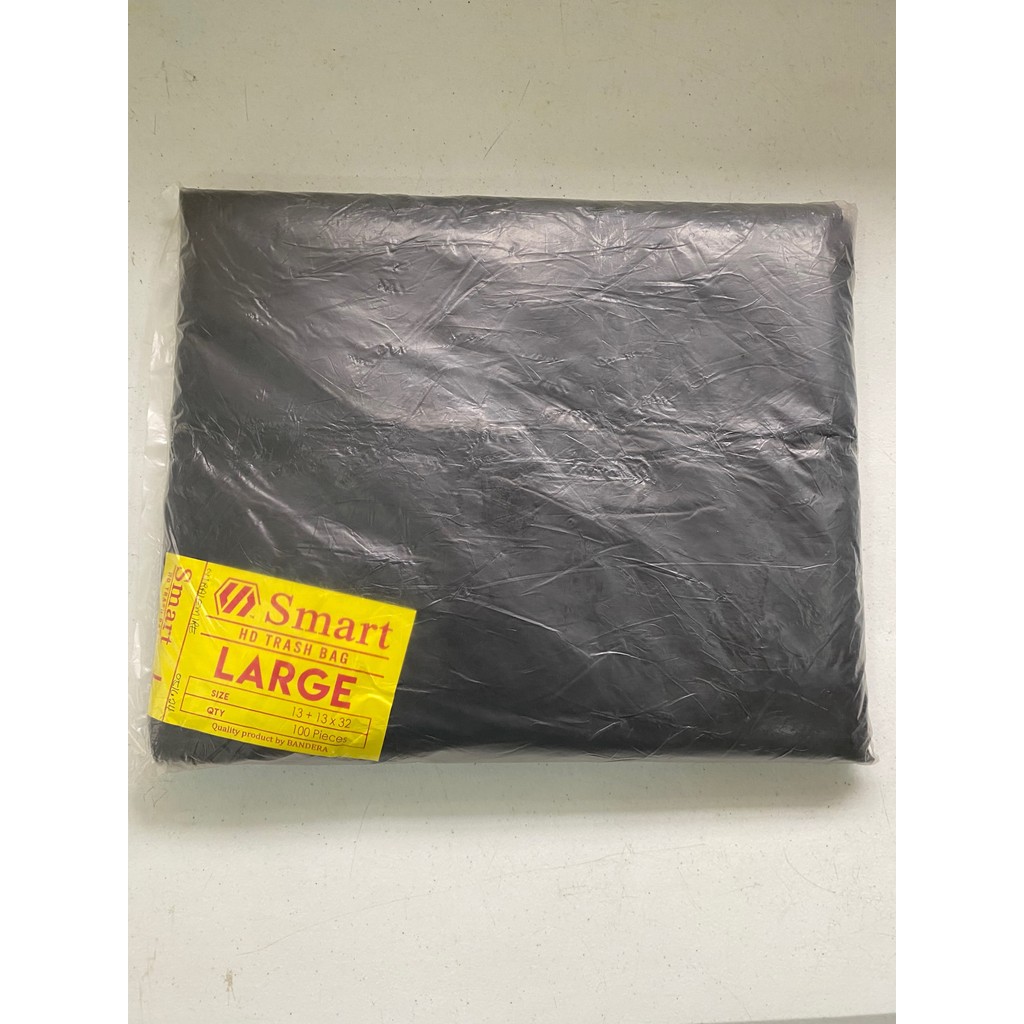 Garbage Bag Large HD Trash Bag Smart Product by Bandera 100pcs (13 ...