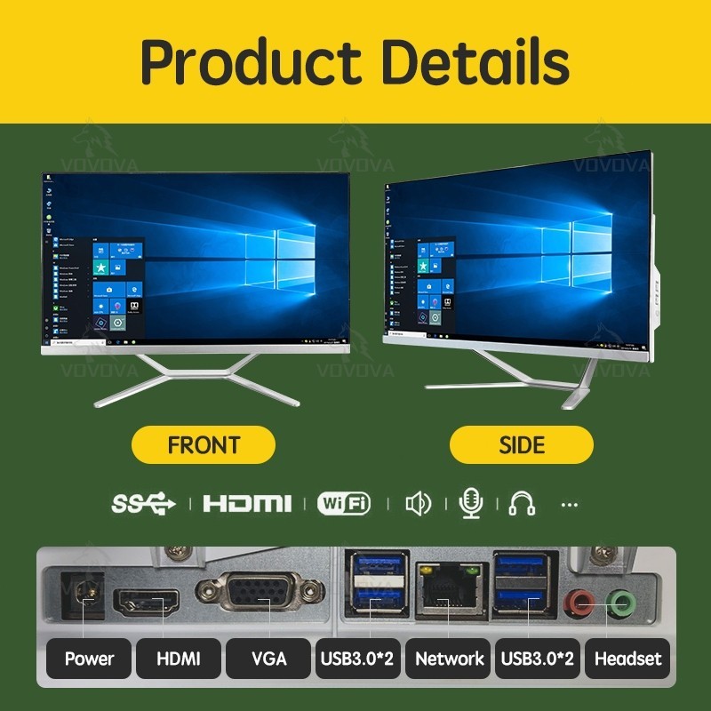 VOVOVA All In One Pc Desktop Computer | Shopee Philippines