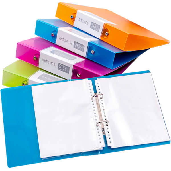 binder notebook refillable binder Binder shell, A5 folder, small file ...