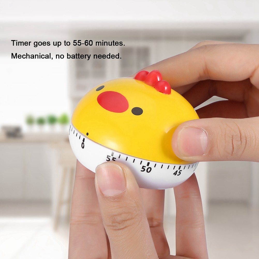 Dificuu Kitchen Timer Cartoon Animal Cooking with Alarm Clock Time ...