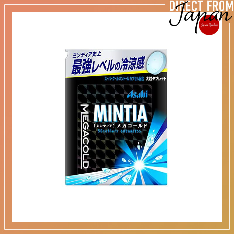 Asahi Group Foods Mintia Mega Cold 50 tablets x 4 packs[Japan-selected] | Shopee Philippines