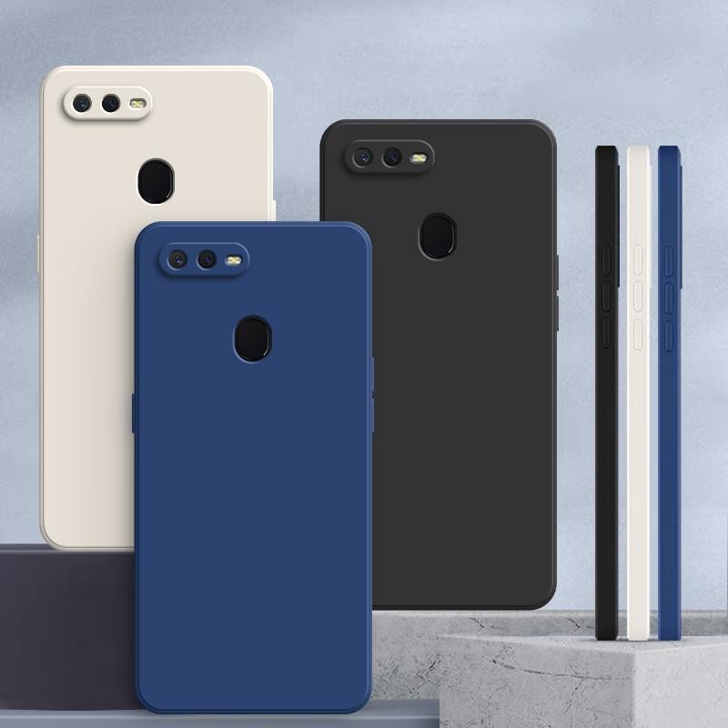 Case OPPO A5S A7 A12 , solid color OPPO A7 / A12 / A5S Simple plain ...