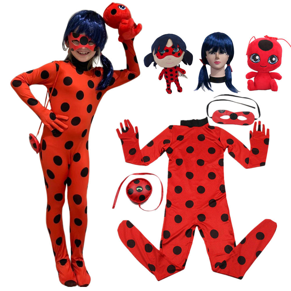 Ladybug Reddy Miraculous Ladybug Ladybug Girl Performance Costume ...