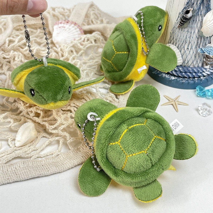 FD59373772 Cartoon Turtle Plush Toy Cute Turtle Doll Bag Keychain ...