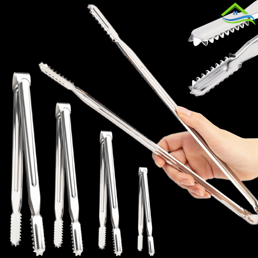 Non-slip Shark Tooth Outdoor Picnic Buffet Steak Stainless Steel Clip ...