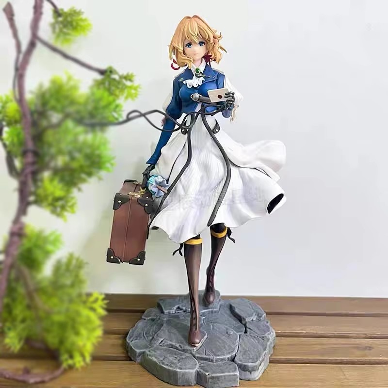 25cm Anime Violet Eternal Garden Violet Evergarden PVC Action Figure ...