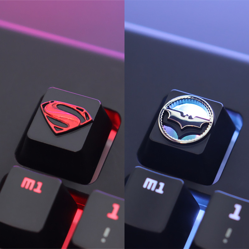 Dc Movie TV Merchandise Superman Batman Searchlight Mechanical Keyboard ...