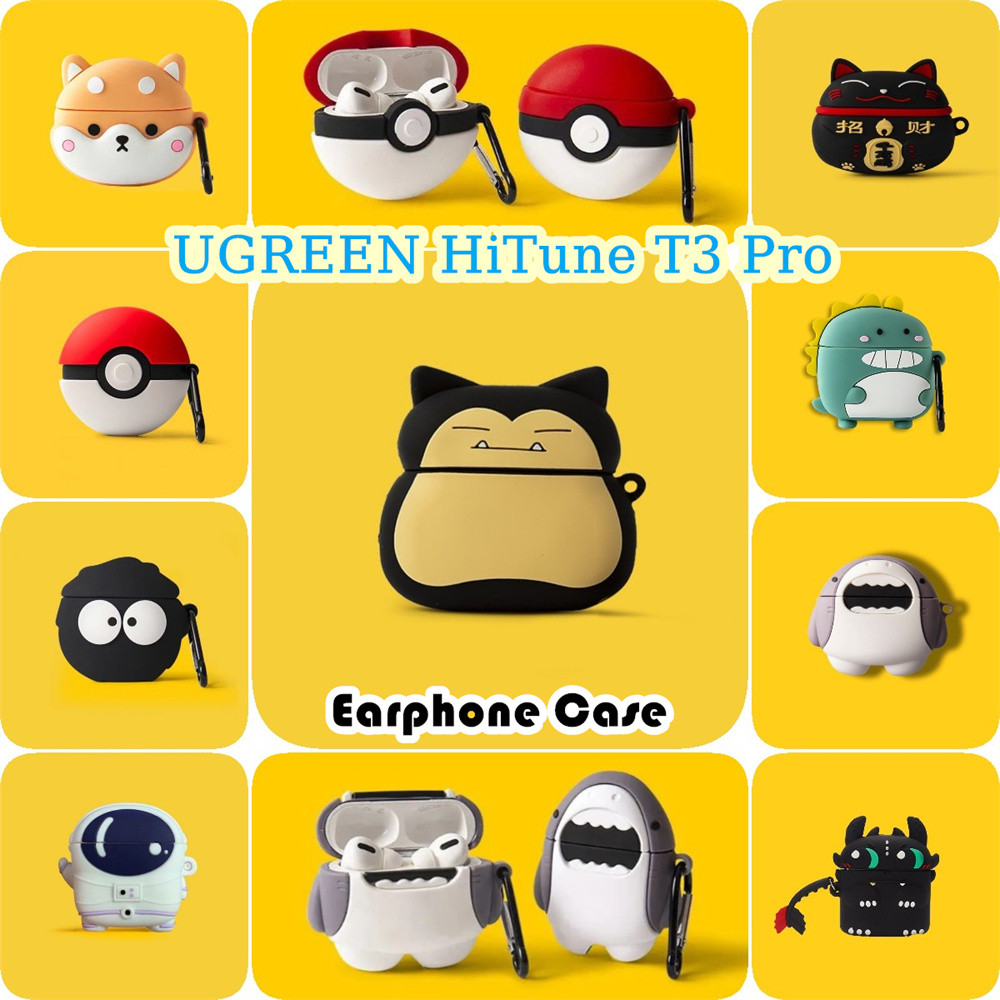 READY STOCK!For UGREEN HiTune T3 Pro Case Casing Soft Silicone Earphone ...