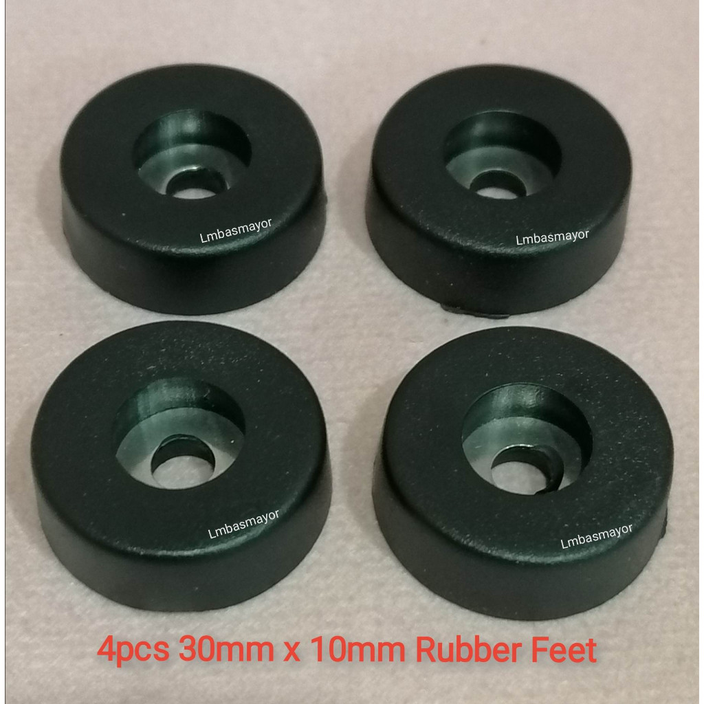 4 PCS 30x10mm Speaker Box Rubber feet Flat Speaker Cabinet Rubber ...